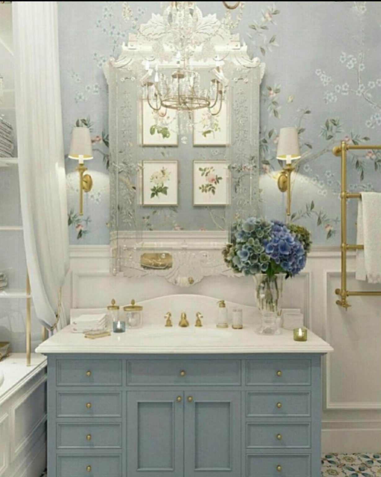 Modern Blue Vanity Bathroom Ideas | Bold & Calming Looks