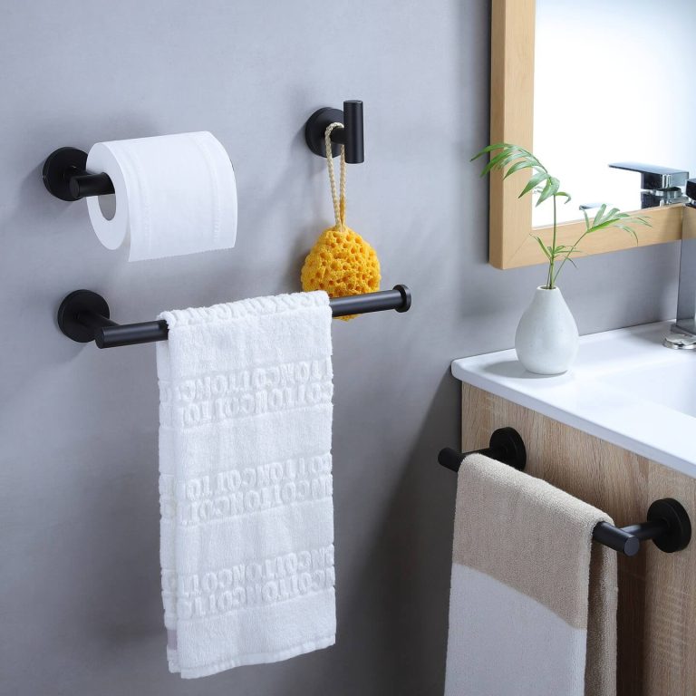 23+ Trendy Bathroom Towel Rack Ideas Using Wood, Metal, and More ...