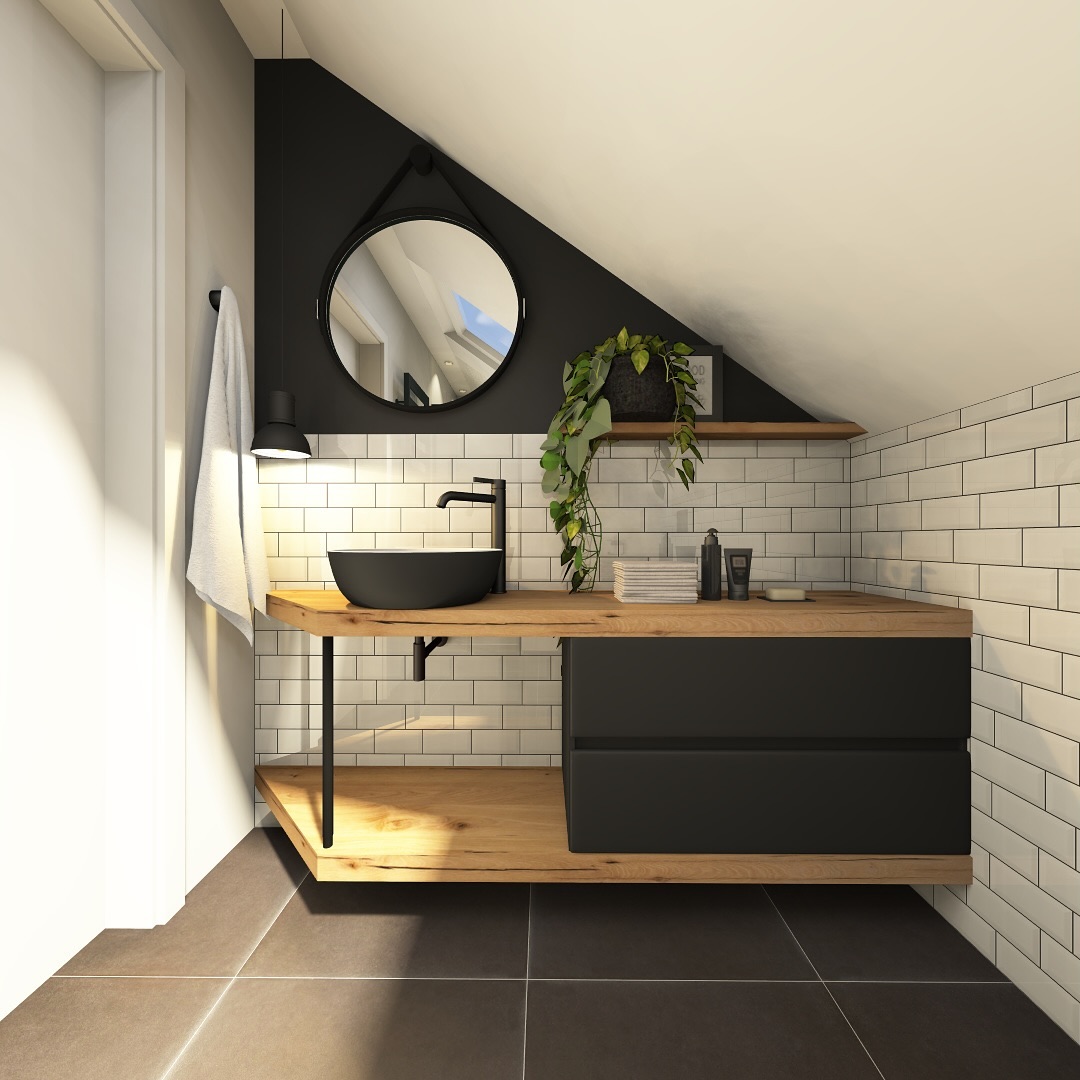 33+ Inspiring Industrial Bathroom Ideas for a Bold Modern Look - Evinco ...