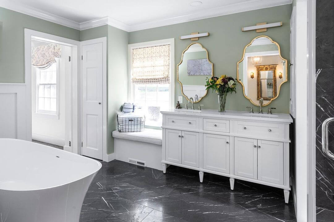 25+ Stunning Bathroom Wainscoting Ideas to Maximize Space - Evinco Design