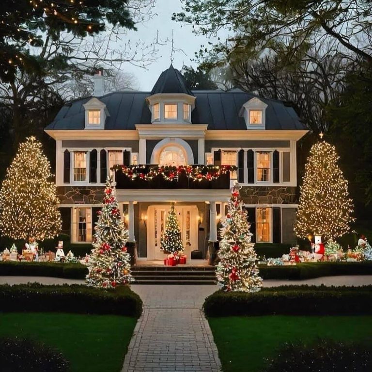 25 Outdoor Christmas Decorations Ideas for a Festive Yard