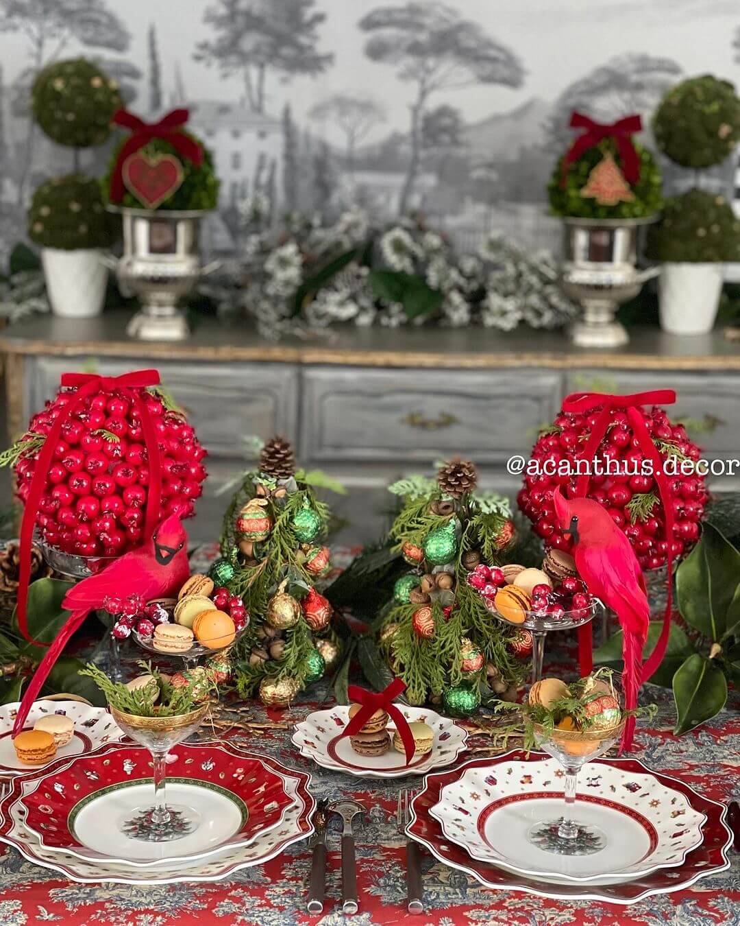25+ Christmas Table Decor Inspirations for a Memorable Holiday Meal ...