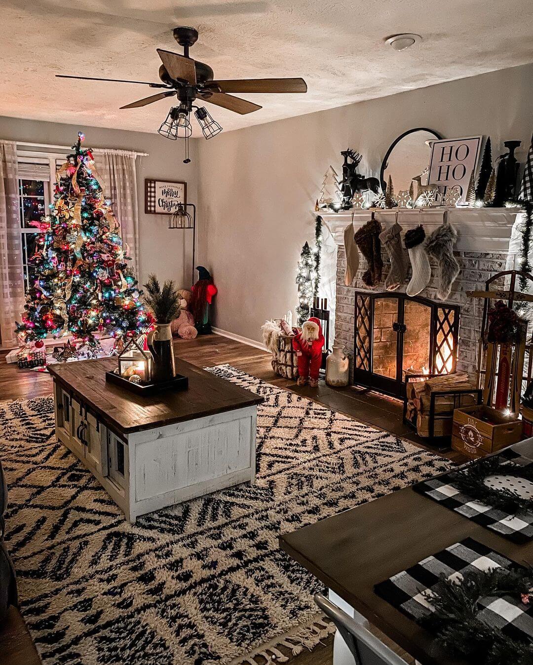 23 Cozy Christmas Living Room Decor Ideas for a Festive Home