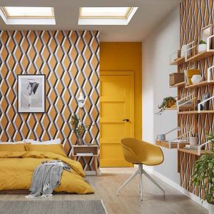 21+ Stylish Bedroom Office Ideas For Productive Remote Work - Evinco Design