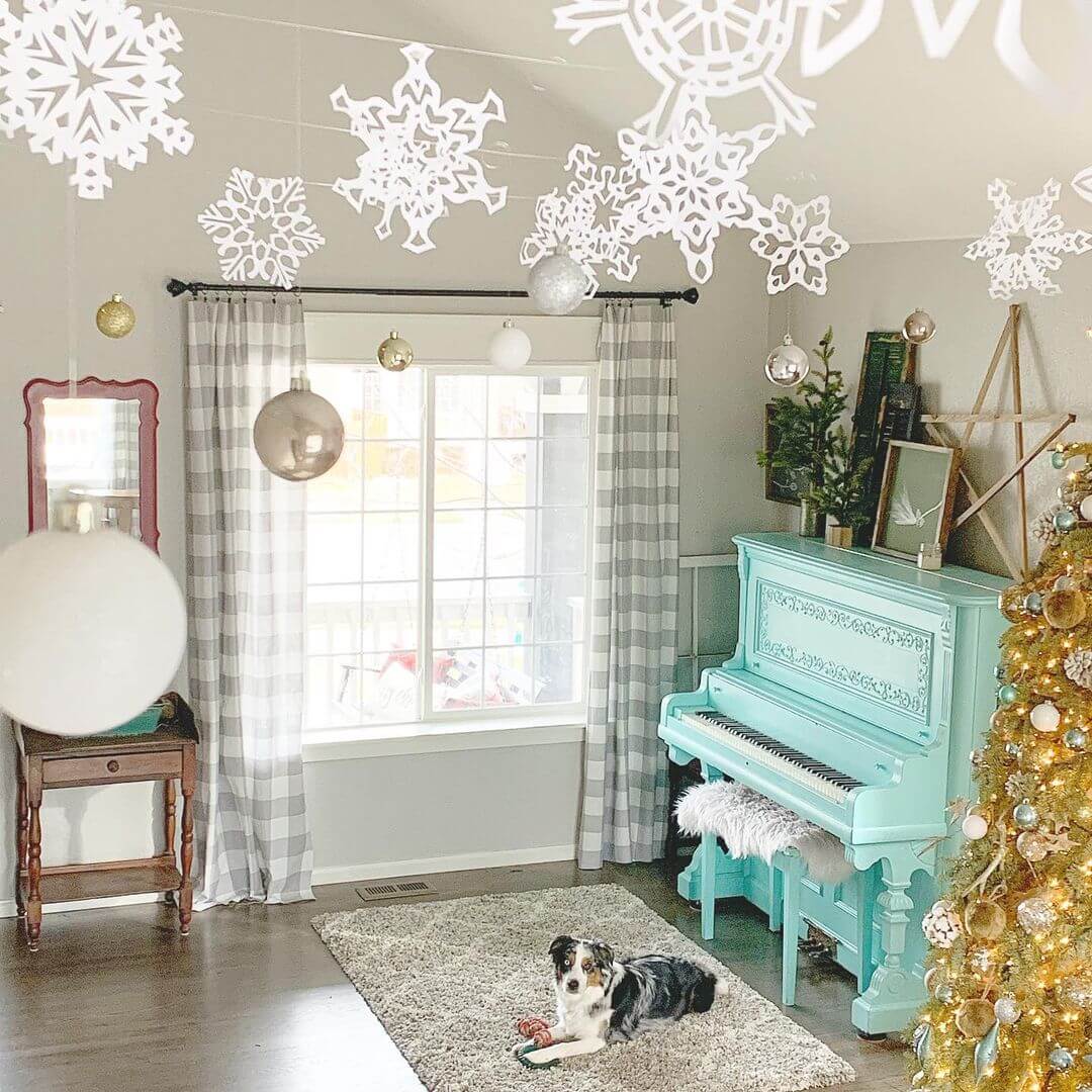 23 Cozy Christmas Living Room Decor Ideas for a Festive Home - Evinco ...