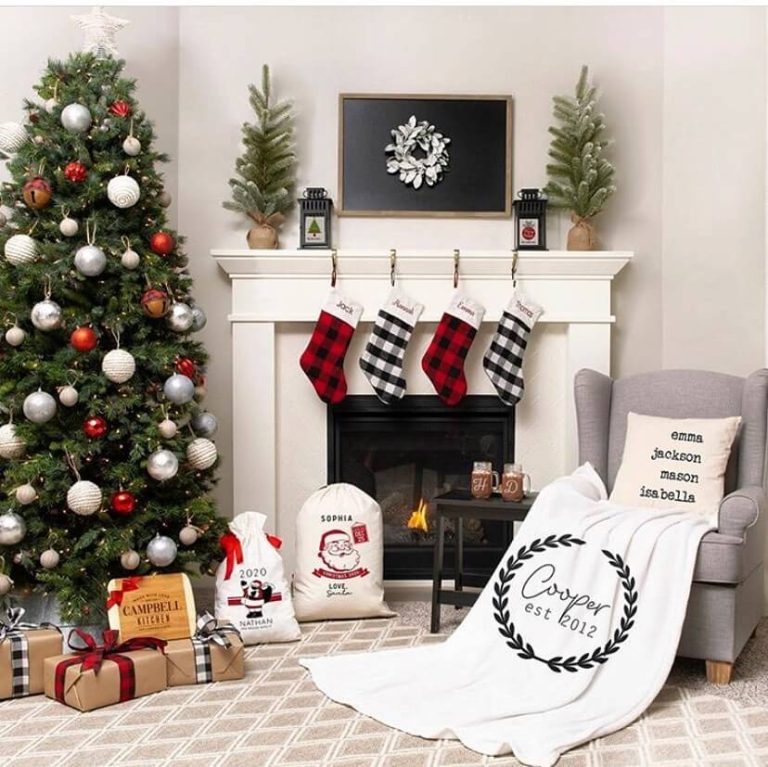 13+ Buffalo Check Christmas Decor Ideas for Every Room in Your Home