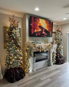 25+ Festive Christmas Fireplace Ideas to Warm Up Your Space