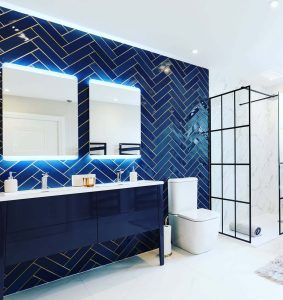 15+ Blue Bathroom Tile Ideas for a Chic & Modern Space