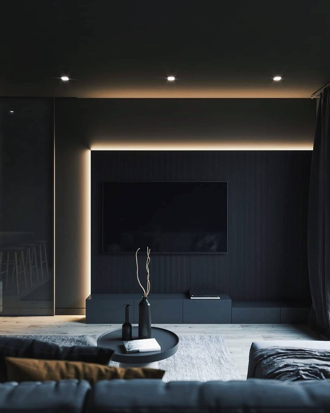 Best 33+ Black Living Room Designs for a Luxurious Aesthetic