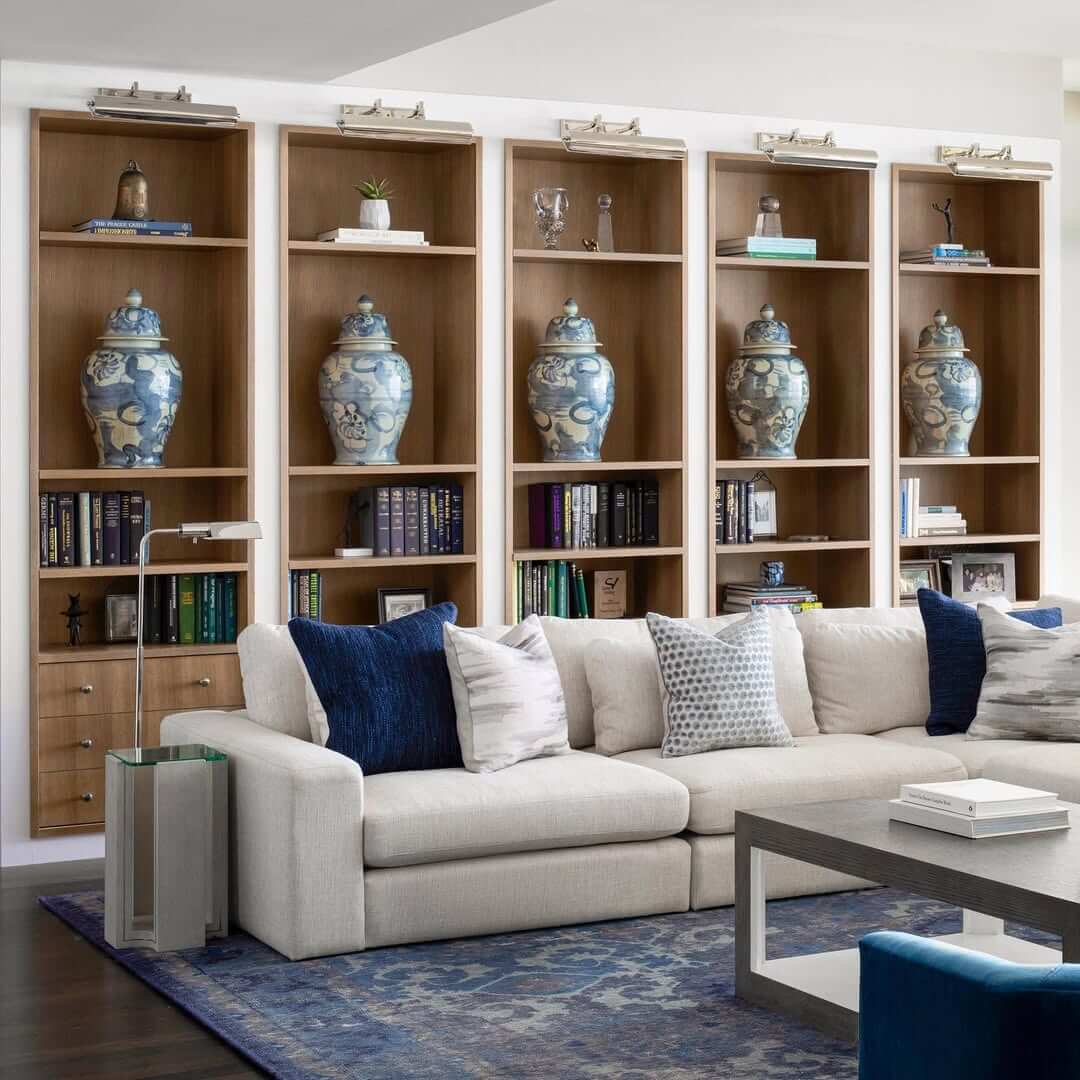 31+ Stunning DIY Library Wall Ideas for a Home Book Haven