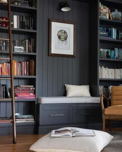 31+ Stunning DIY Library Wall Ideas for a Home Book Haven