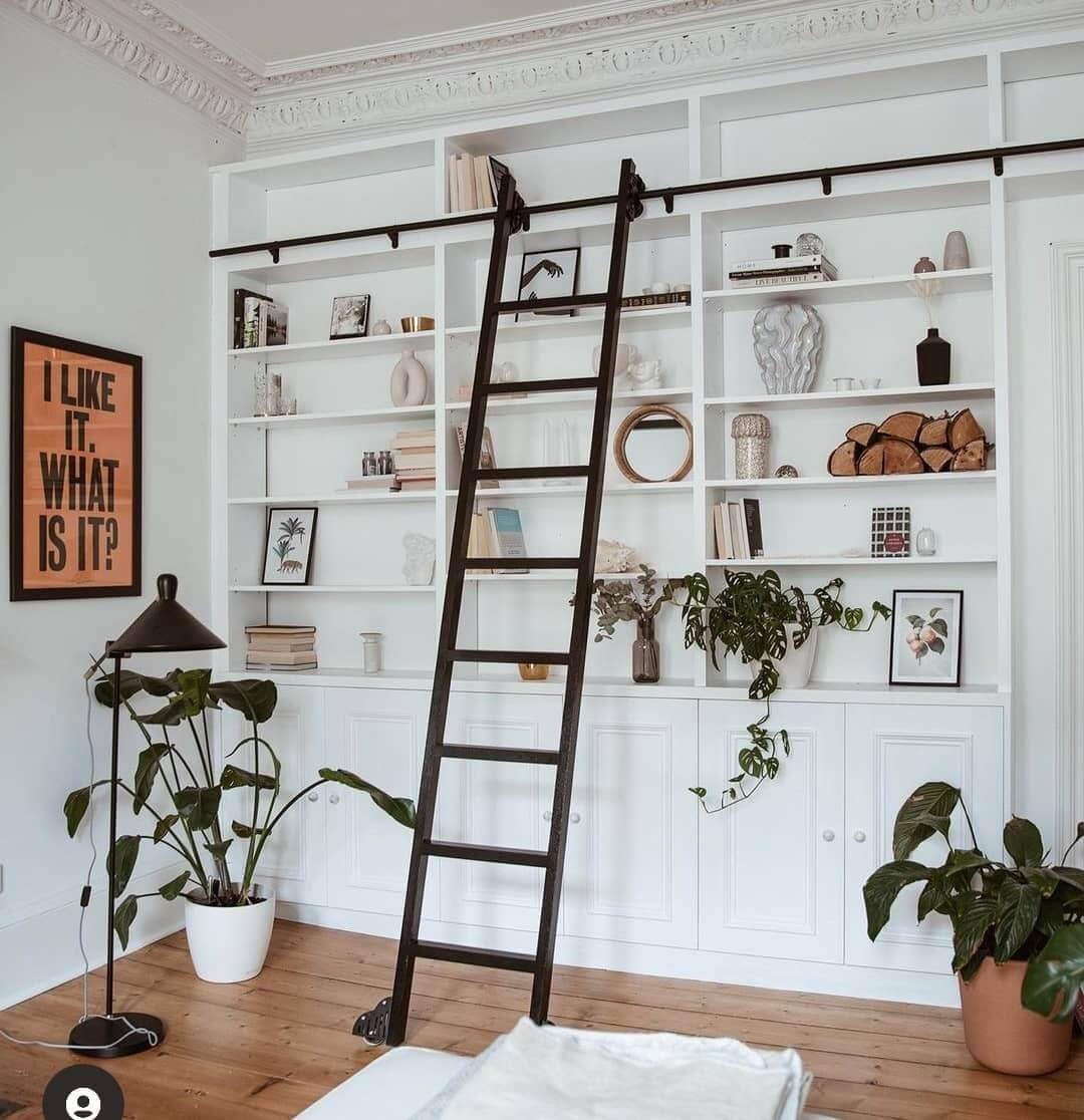 31+ Stunning DIY Library Wall Ideas for a Home Book Haven