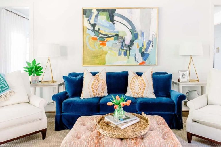 30+ Stunning Blue Couch Living Room Ideas for a Chic Space