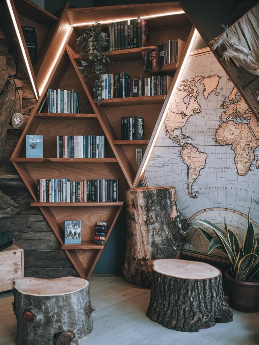 21+ Small Library Room Ideas to Maximize Space & Style