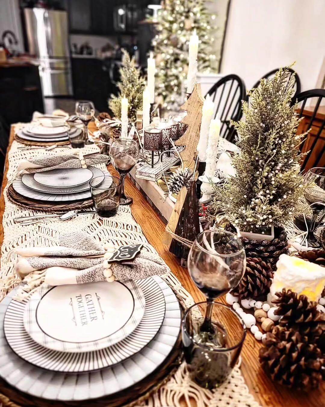 30+ Winter Table Decor Ideas for a Magical & Festive Look