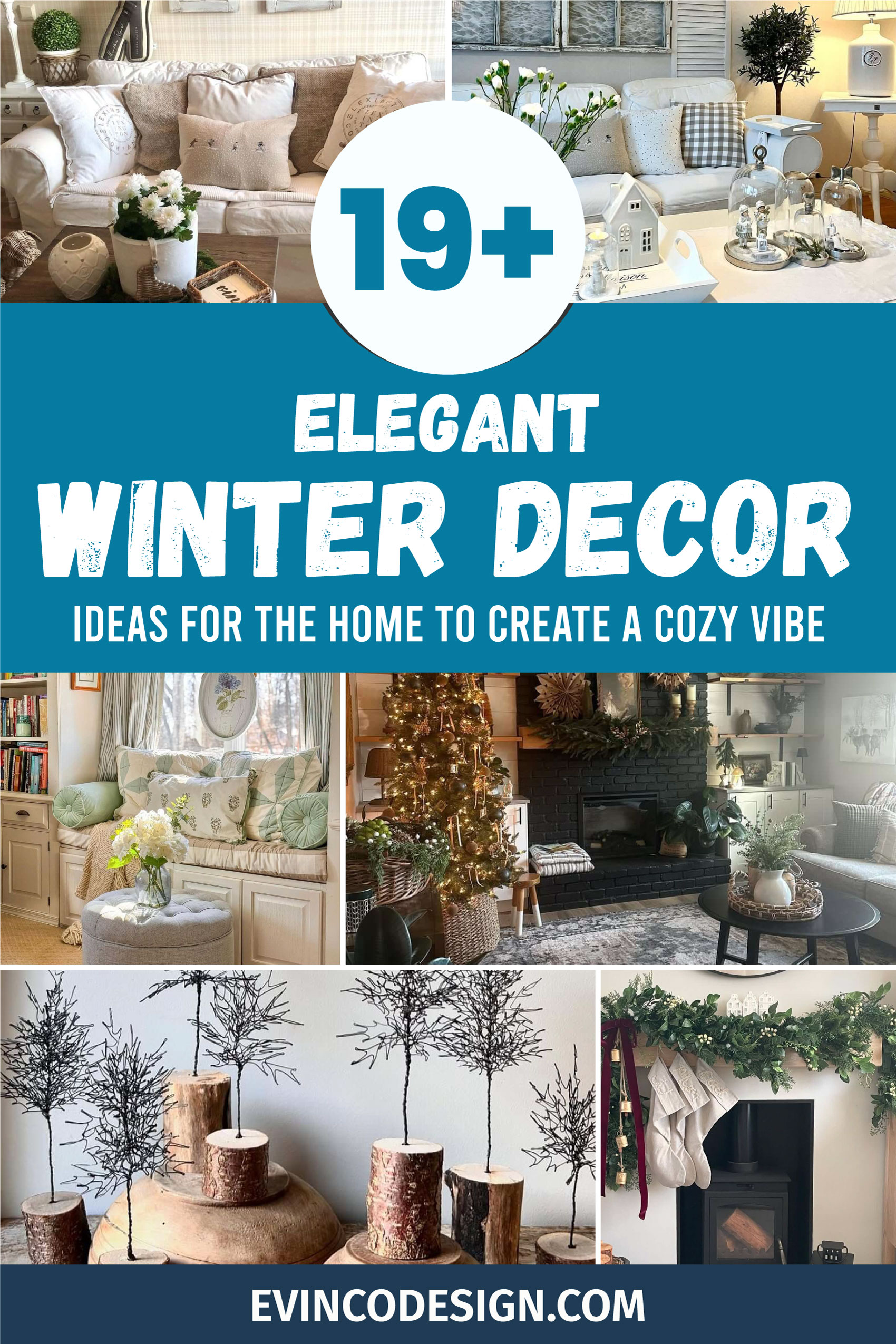 25+ Winter Decor Ideas for a Stylish & Cozy Atmosphere