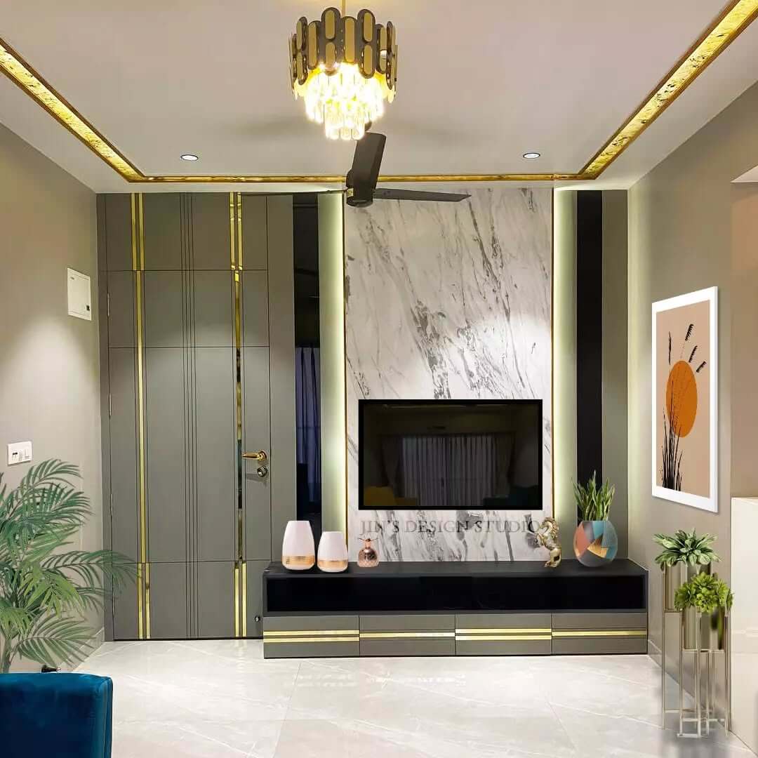 31+ Living Room TV Wall Ideas for a Sleek & Functional Look