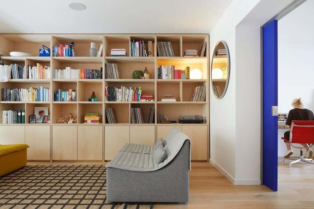 31+ Stunning DIY Library Wall Ideas for a Home Book Haven