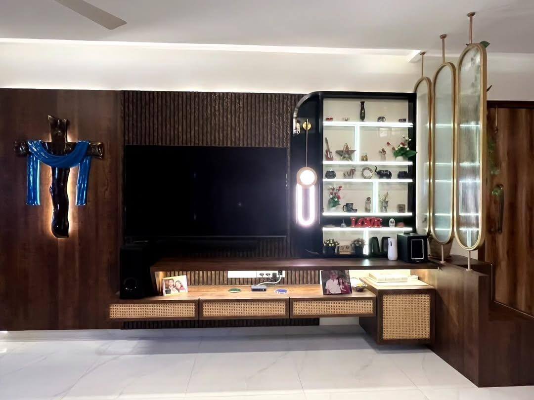 31+ Living Room TV Wall Ideas for a Sleek & Functional Look