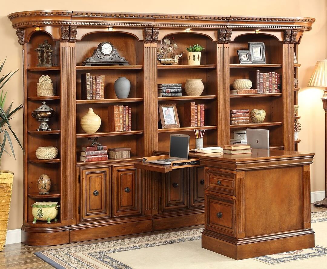 31+ Stunning DIY Library Wall Ideas for a Home Book Haven