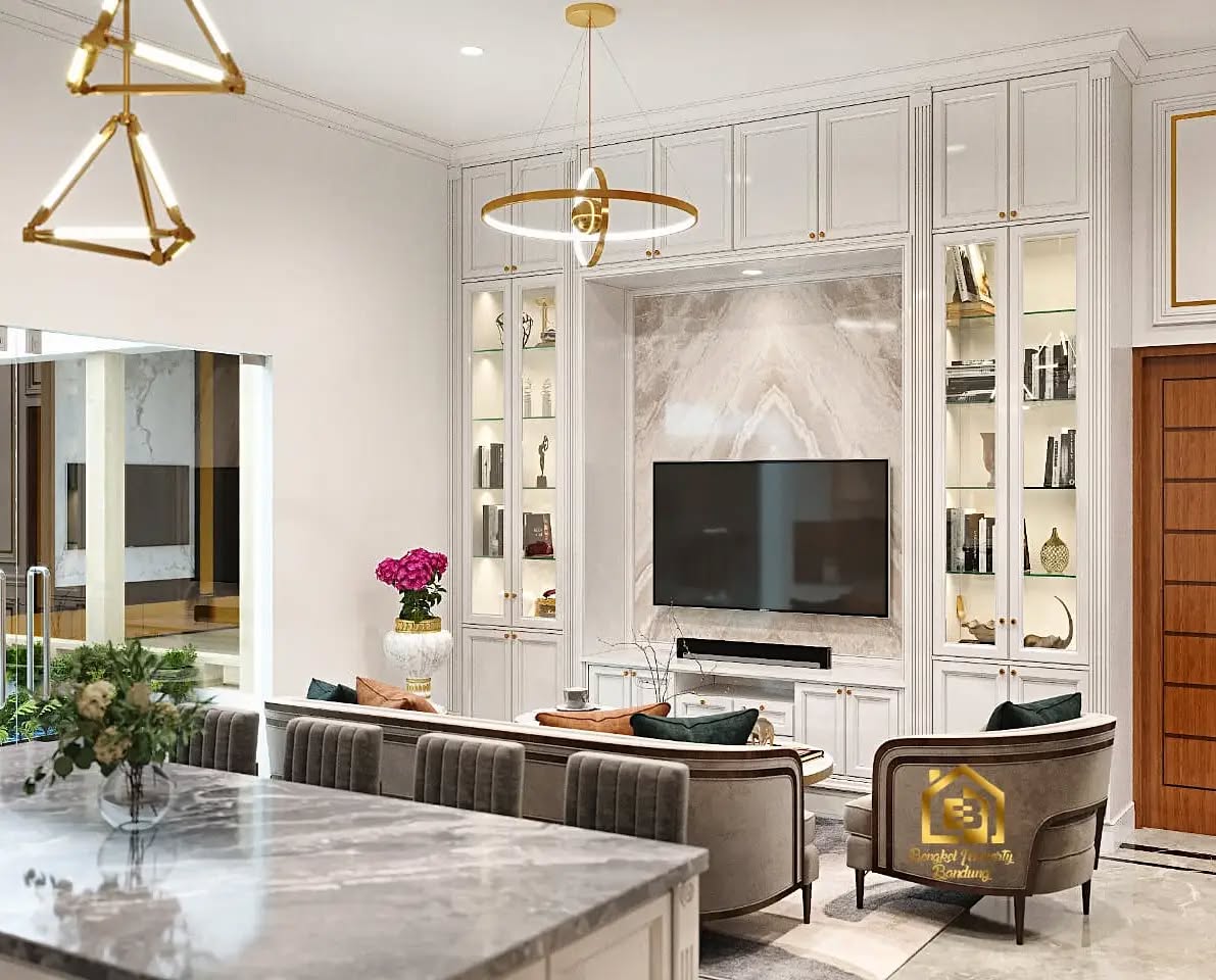31+ Living Room TV Wall Ideas for a Sleek & Functional Look