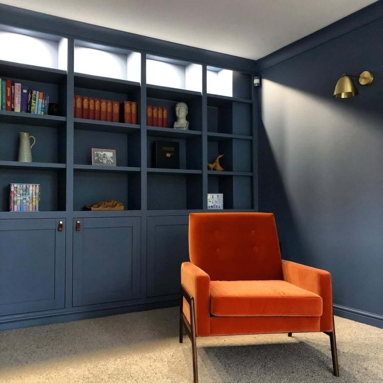 31+ Stunning DIY Library Wall Ideas for a Home Book Haven