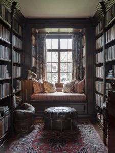 21+ Small Library Room Ideas to Maximize Space & Style