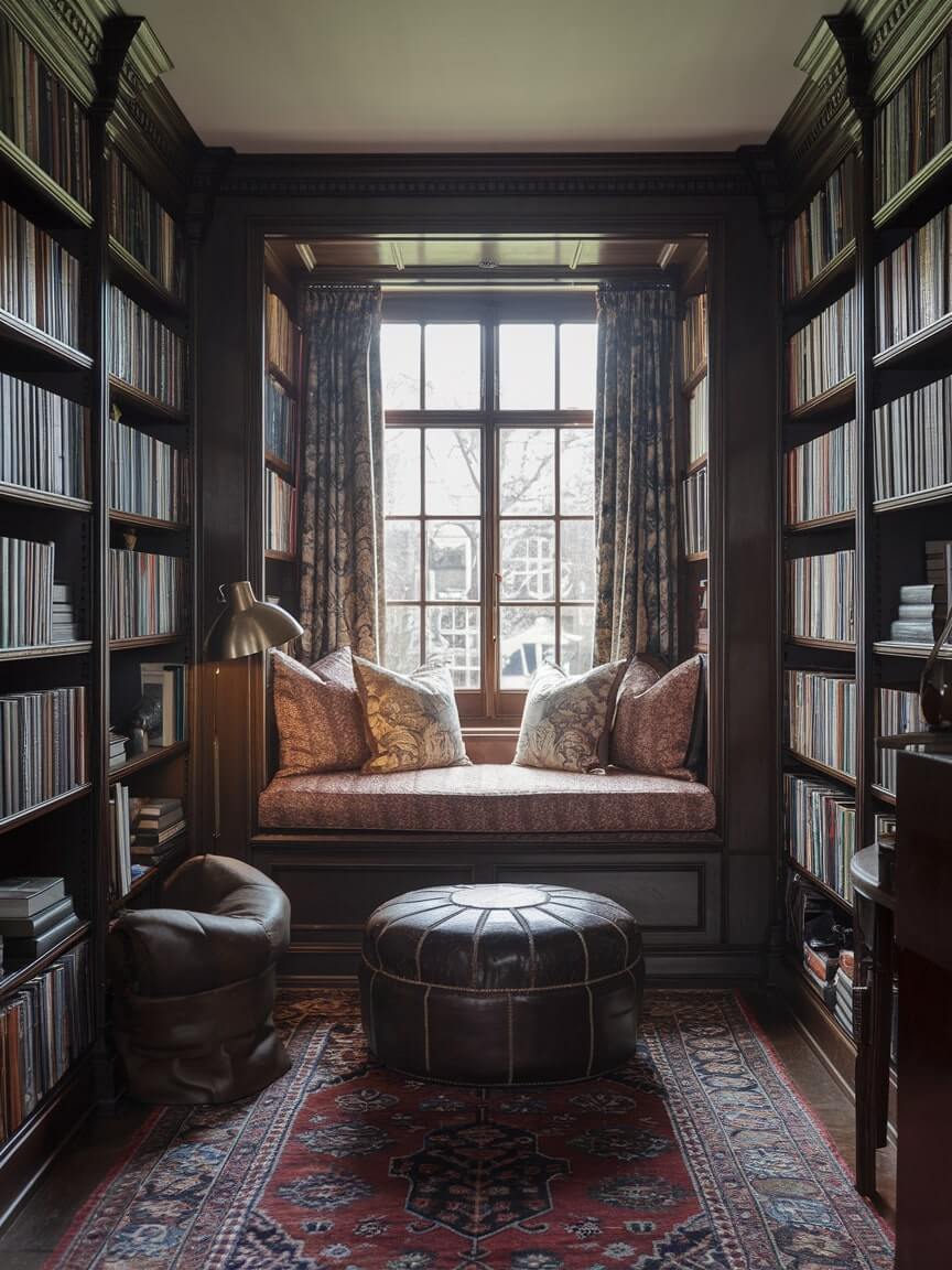 21+ Small Library Room Ideas to Maximize Space & Style