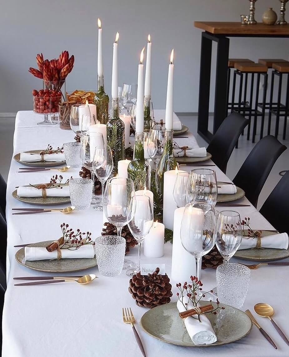 30+ Winter Table Decor Ideas for a Magical & Festive Look
