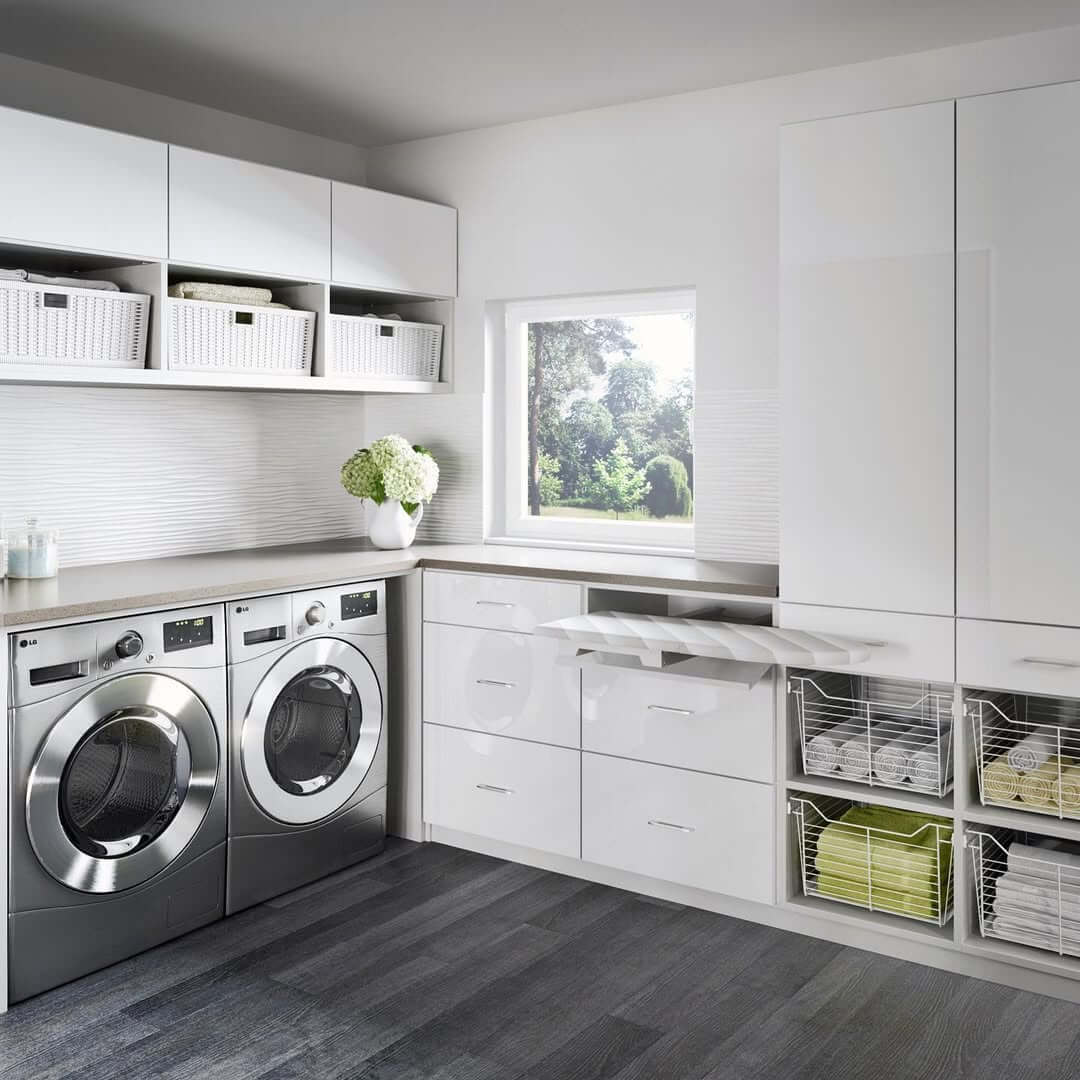 31+ Laundry Room Cabinet Ideas for a Chic & Organized Space