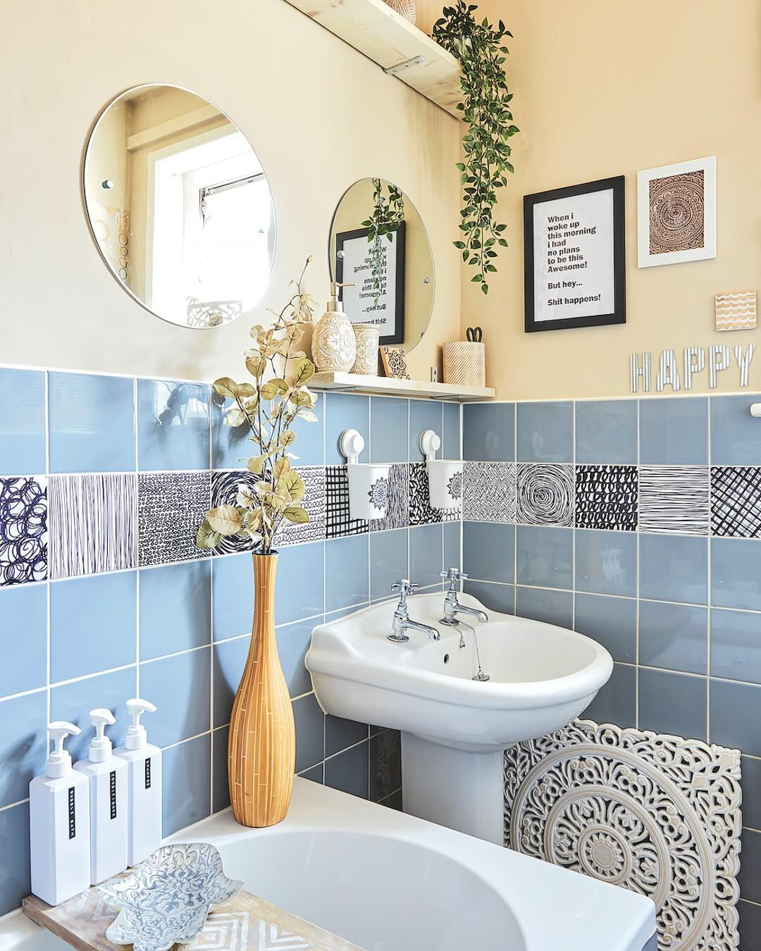 15+ Blue Bathroom Tile Ideas for a Chic & Modern Space
