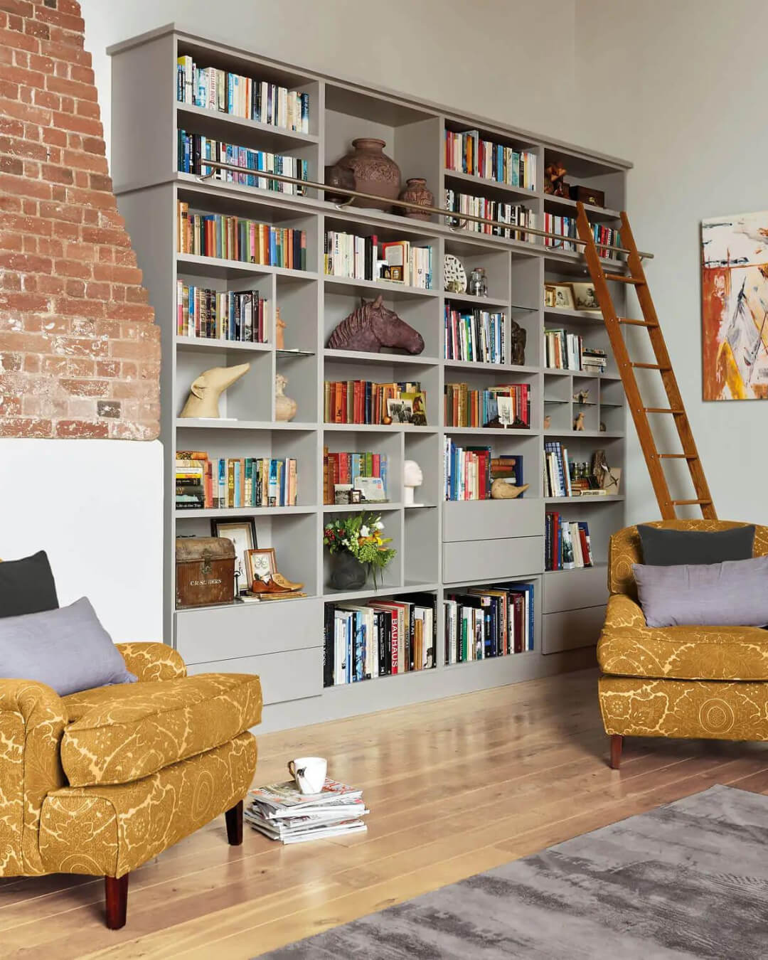 How to Design the Perfect Small Home Library Room