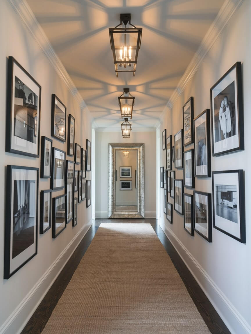 23+ Entryway Picture Wall Ideas to Create a Stunning First Impression