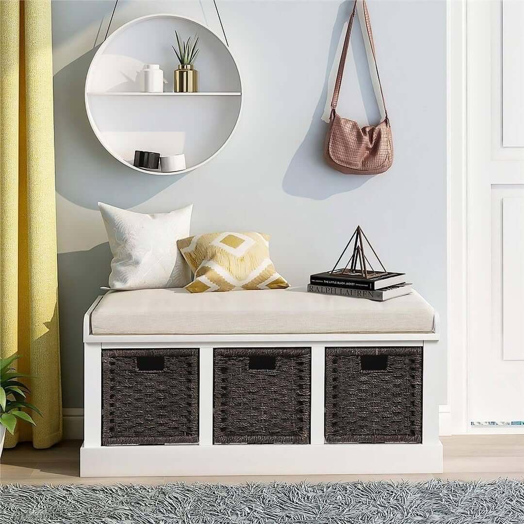 29+ Entryway Bench Decor Ideas for a Welcoming Home