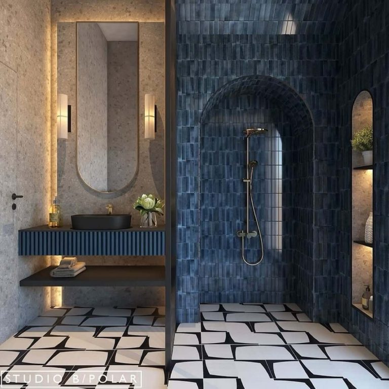 29+ Top Blue Bathroom Design Ideas for a Modern and Coastal Look