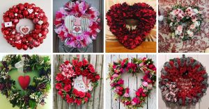 15+ Stunning Valentine Wreaths to Spruce Up Your Love Nest