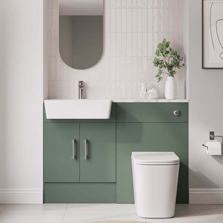 21+ Green Vanity Bathroom Ideas for a Fresh and Stylish Look