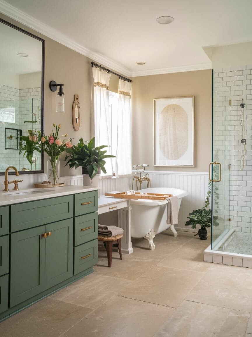 25+ Blue-Grey Bathroom Vanity Ideas to Refresh Your Space