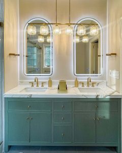21+ Green Vanity Bathroom Ideas for a Fresh and Stylish Look