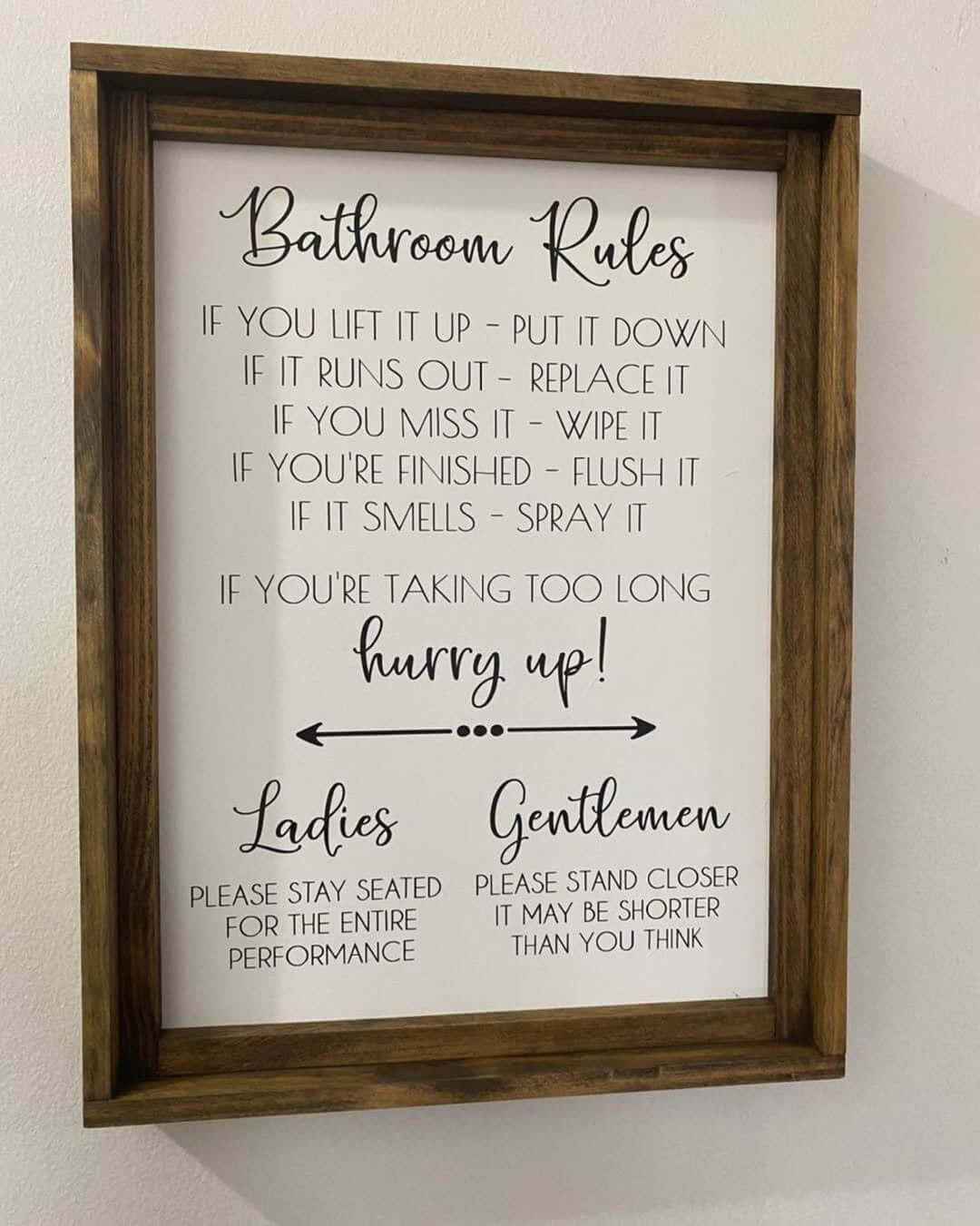 33+ Stylish Bathroom Decor Signs to Elevate Your Space