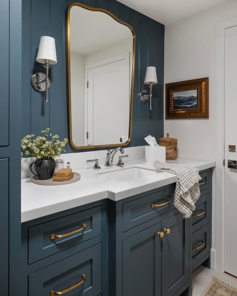 Stunning Navy Bathroom Ideas to Transform Your Space