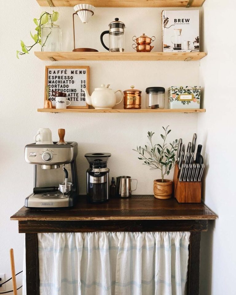 23+ Stunning Coffee Bar Ideas to Create the Perfect Coffee Nook