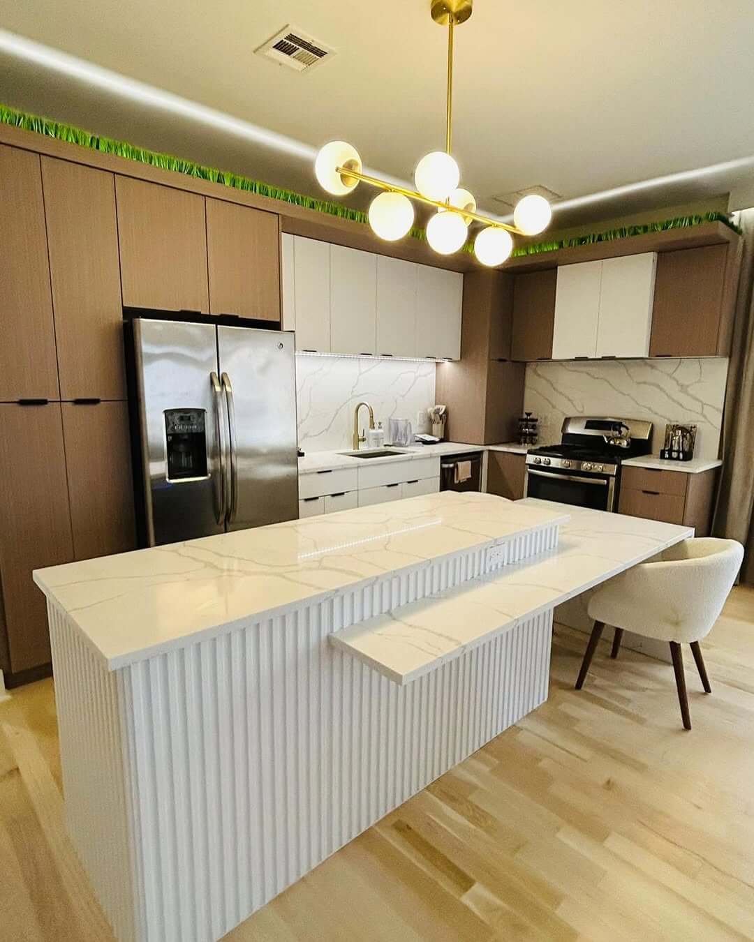 33 Stunning Kitchen Countertop Ideas to Transform Your Space - Evinco ...