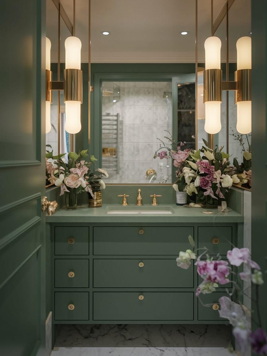 25+ Blue-Grey Bathroom Vanity Ideas to Refresh Your Space