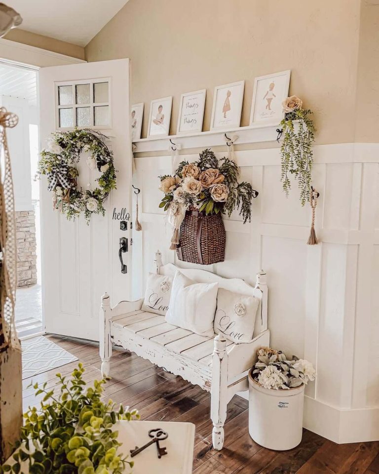 29+ Entryway Bench Decor Ideas for a Welcoming Home