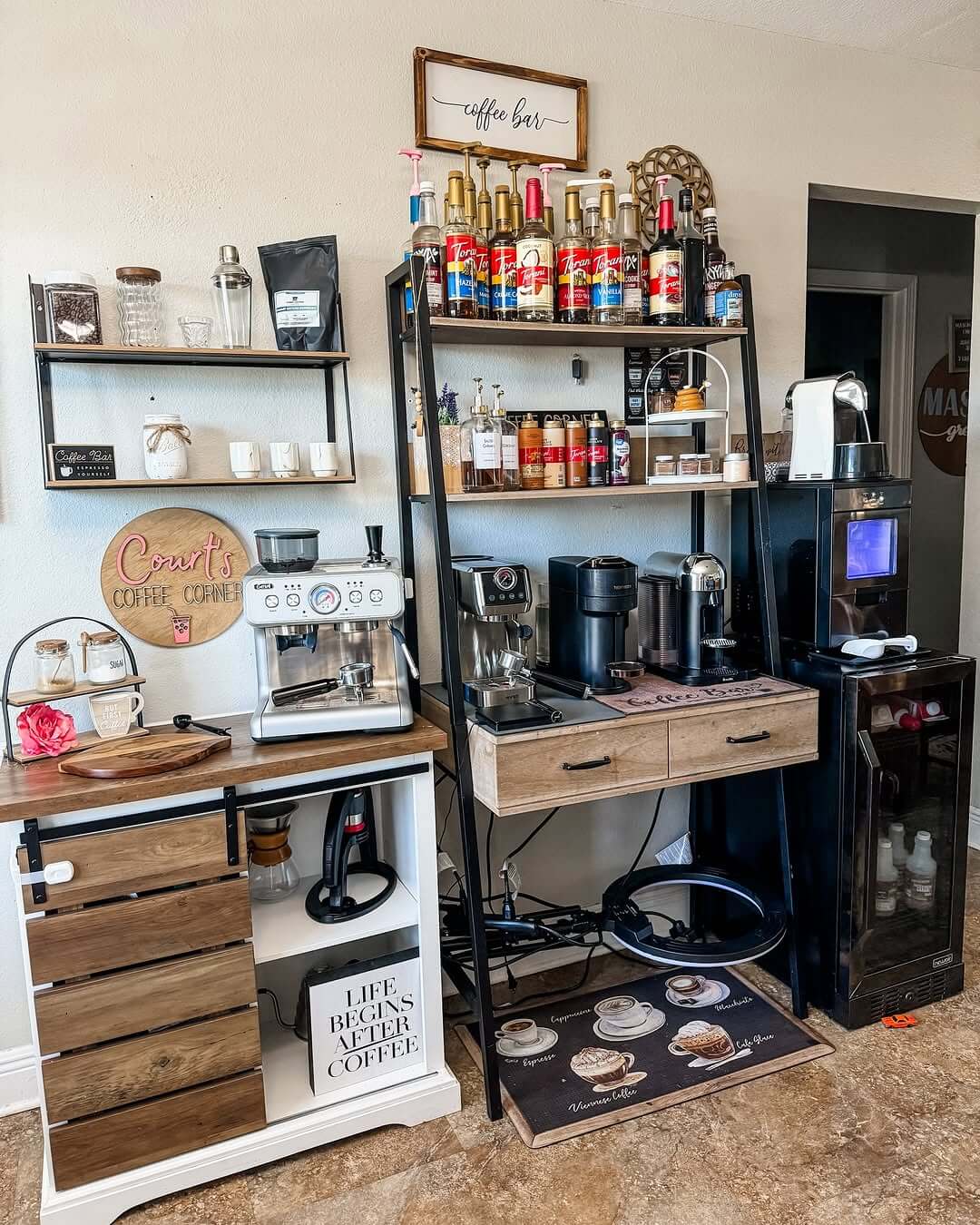 23+ Stunning Coffee Bar Ideas to Create the Perfect Coffee Nook