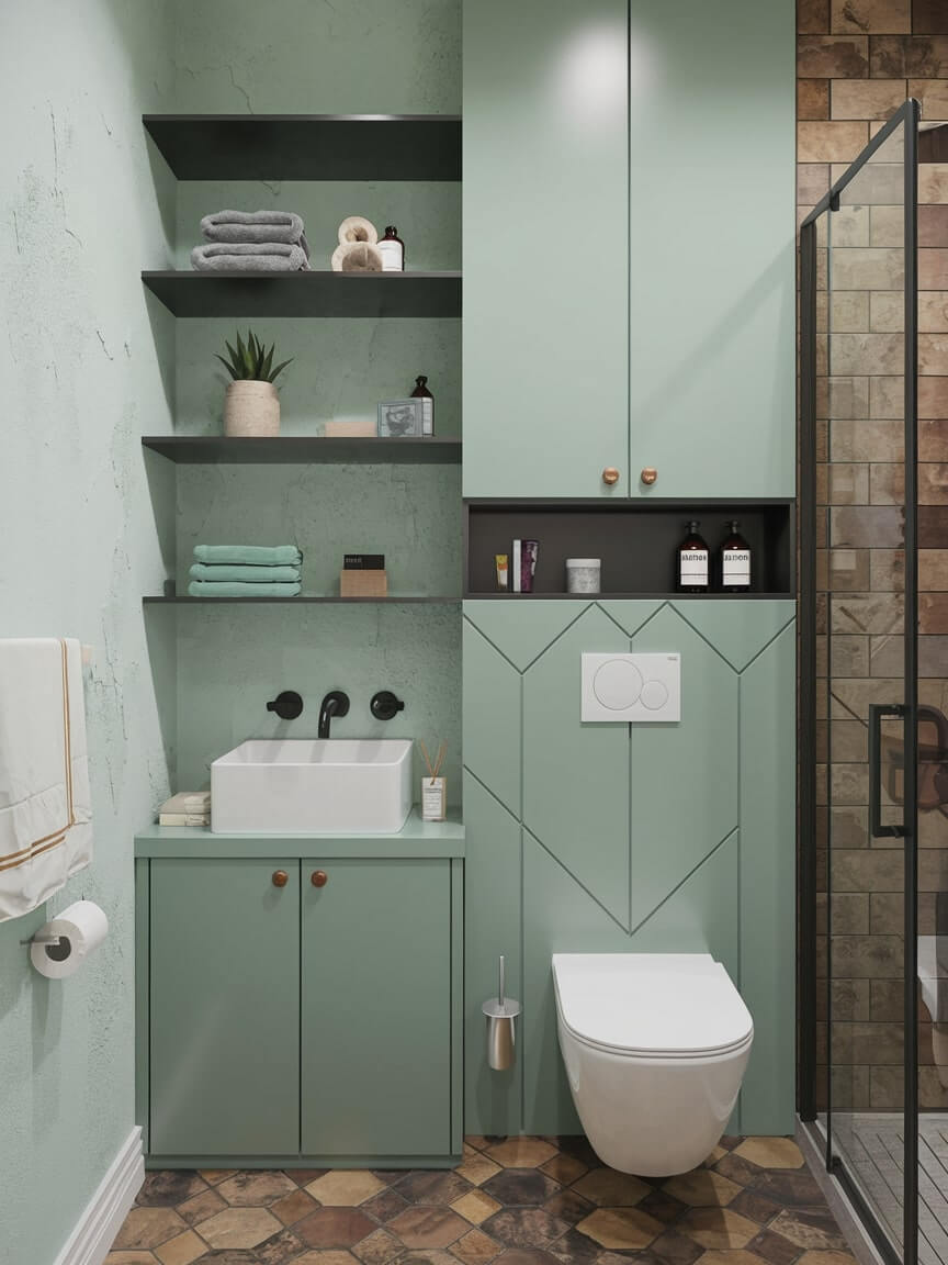 25+ Blue-Grey Bathroom Vanity Ideas to Refresh Your Space