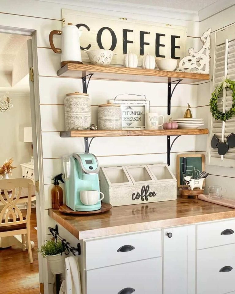 23+ Stunning Coffee Bar Ideas to Create the Perfect Coffee Nook