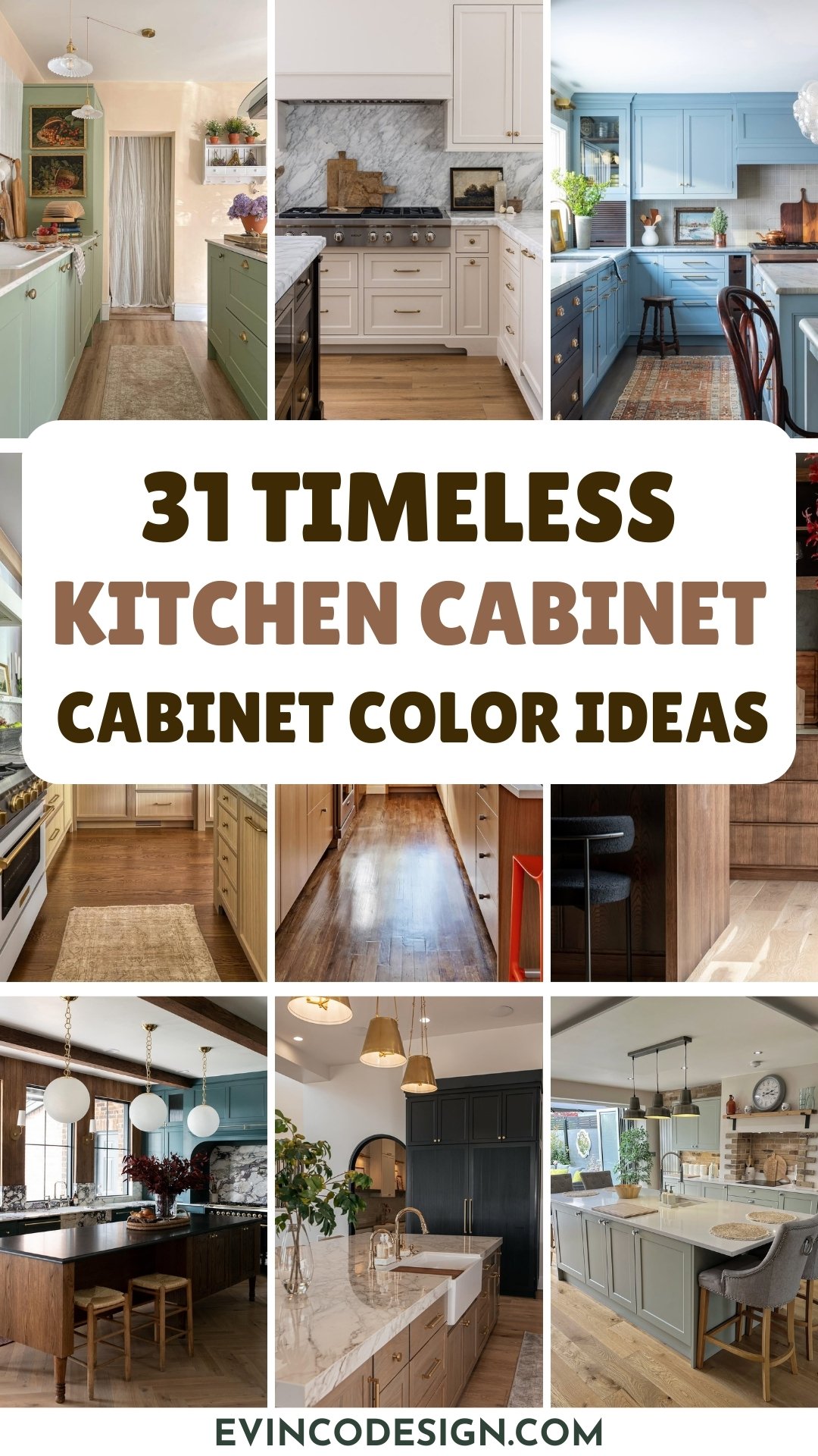 31+ Kitchen Cabinet Color Ideas to Transform Your Cooking Space