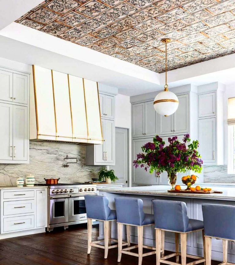 27 Stunning Kitchen Ceiling Ideas to Elevate Your Space - Evinco Design